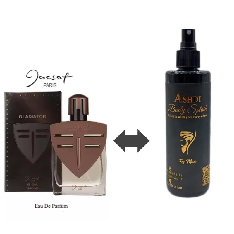خرید بادی اسپلش ژک ساف گلادیاتور (مشابه تق هرمس) | Jacsaf Gladiator | اشدی